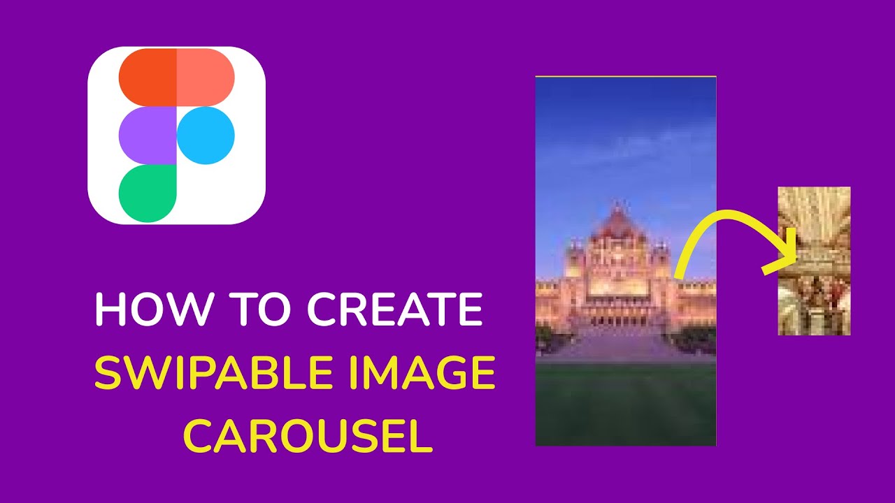 How to create a Swipeable Image Carousel in Figma - YouTube