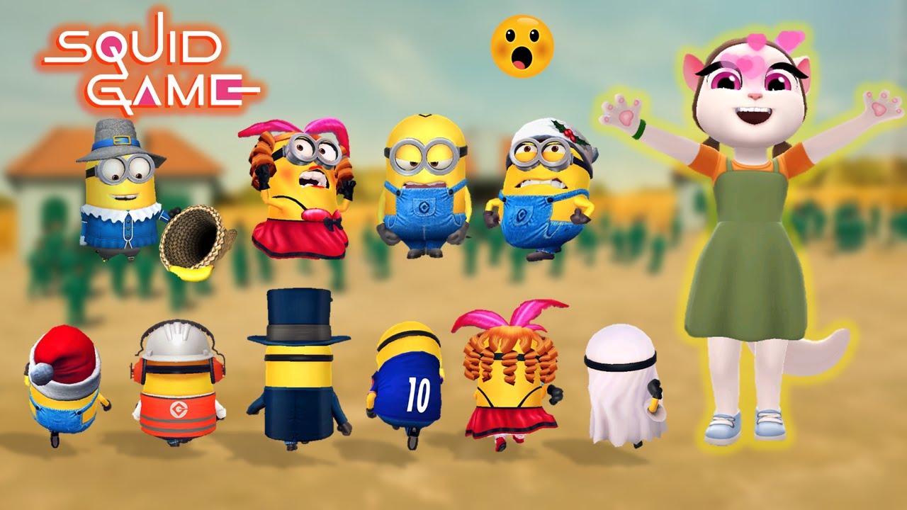 Despicable Me: Minion Rush~🚩🚦🌲SQUID GAME FUNNY- 🌌Mission run - YouTube