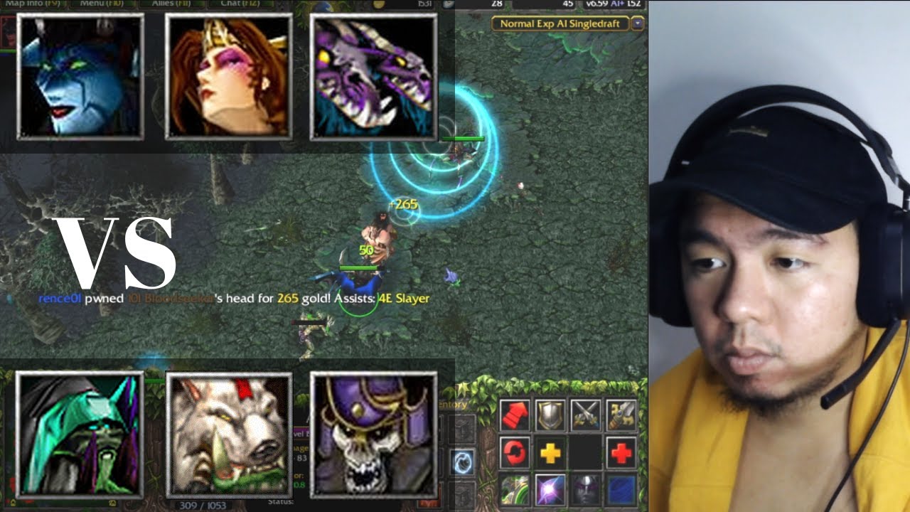 [Bring Back Memories] Classic AI + Dota 1 3v3 Single Draft gameplay with 6.59 ai + map | Akasya ...