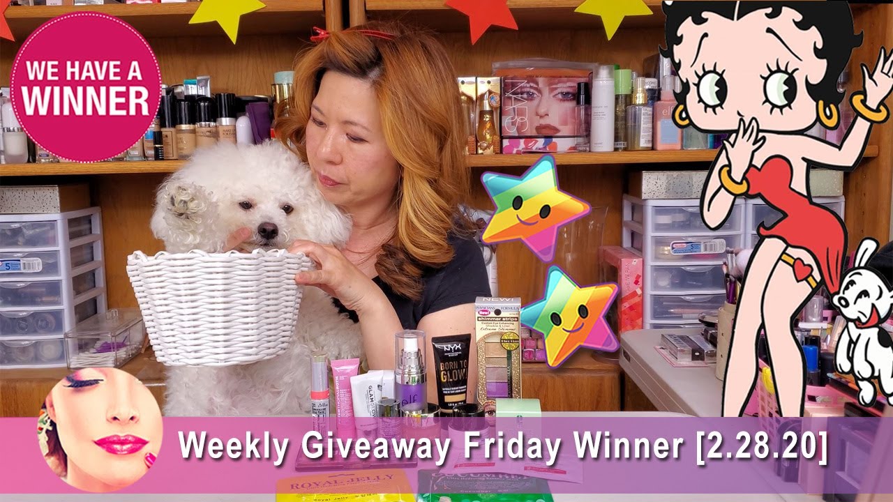 Weekly Giveaway Friday Winner [2.28.20]! - YouTube