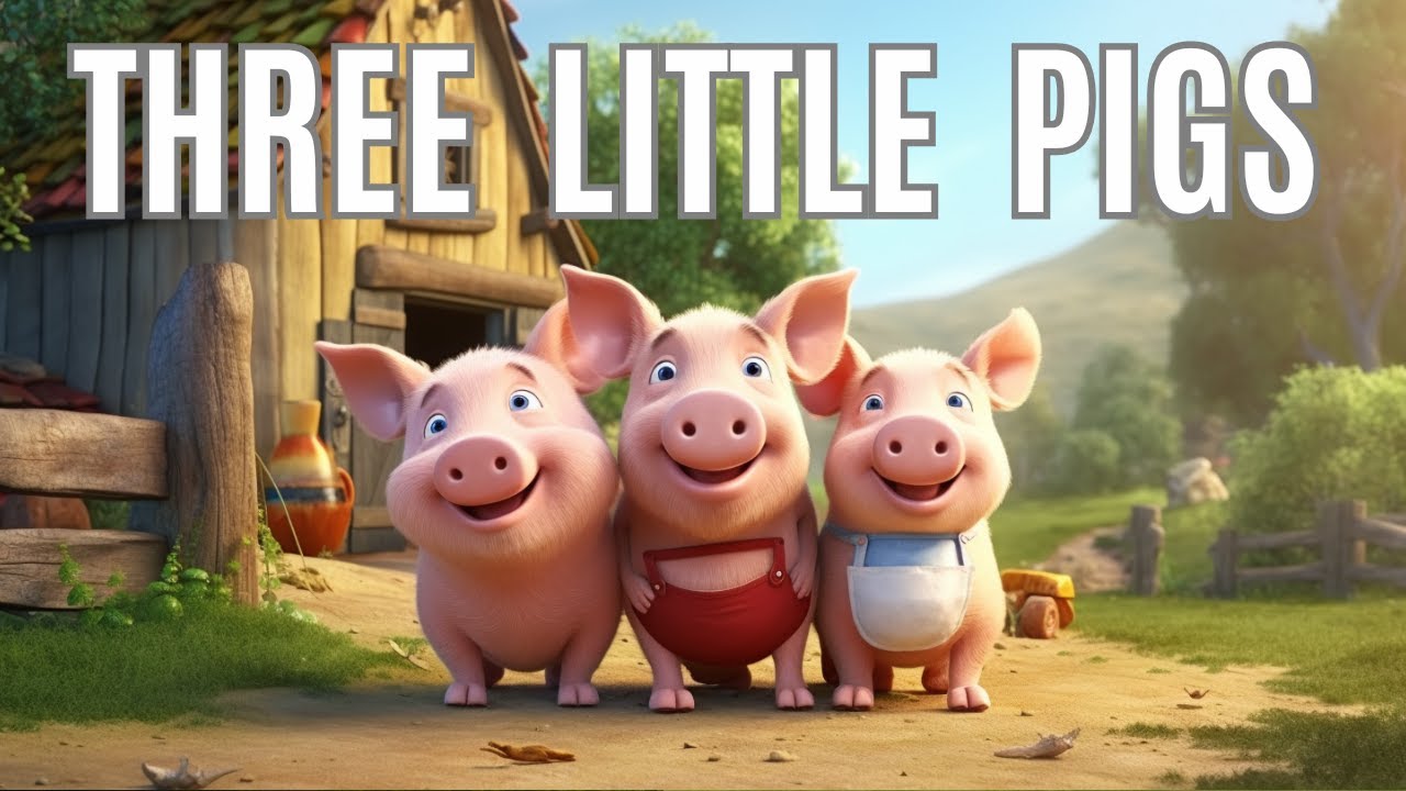 Three Little Pigs | Kids Story in English - YouTube