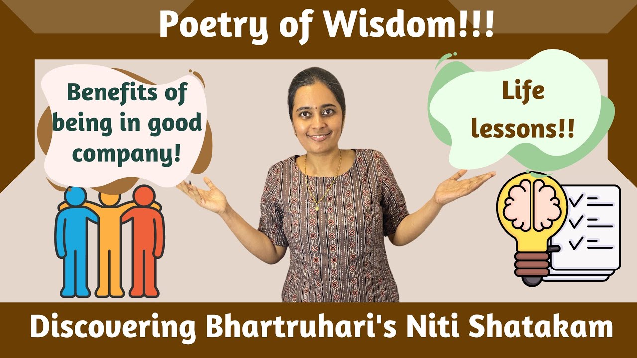 Bhartruhari's Niti Shatakam: Unlocking Ancient Wisdom - YouTube