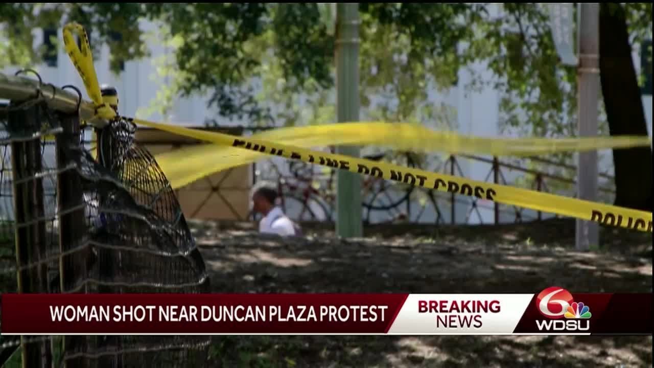 NOPD believes shooting near Duncan Plaza, protest not related; suspect ...