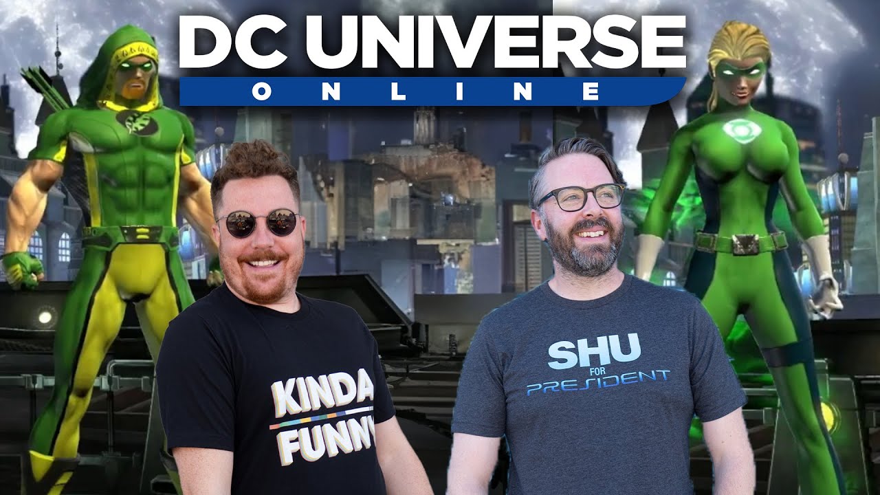 Greg Miller Plays DC Universe Online With The Devs! - YouTube