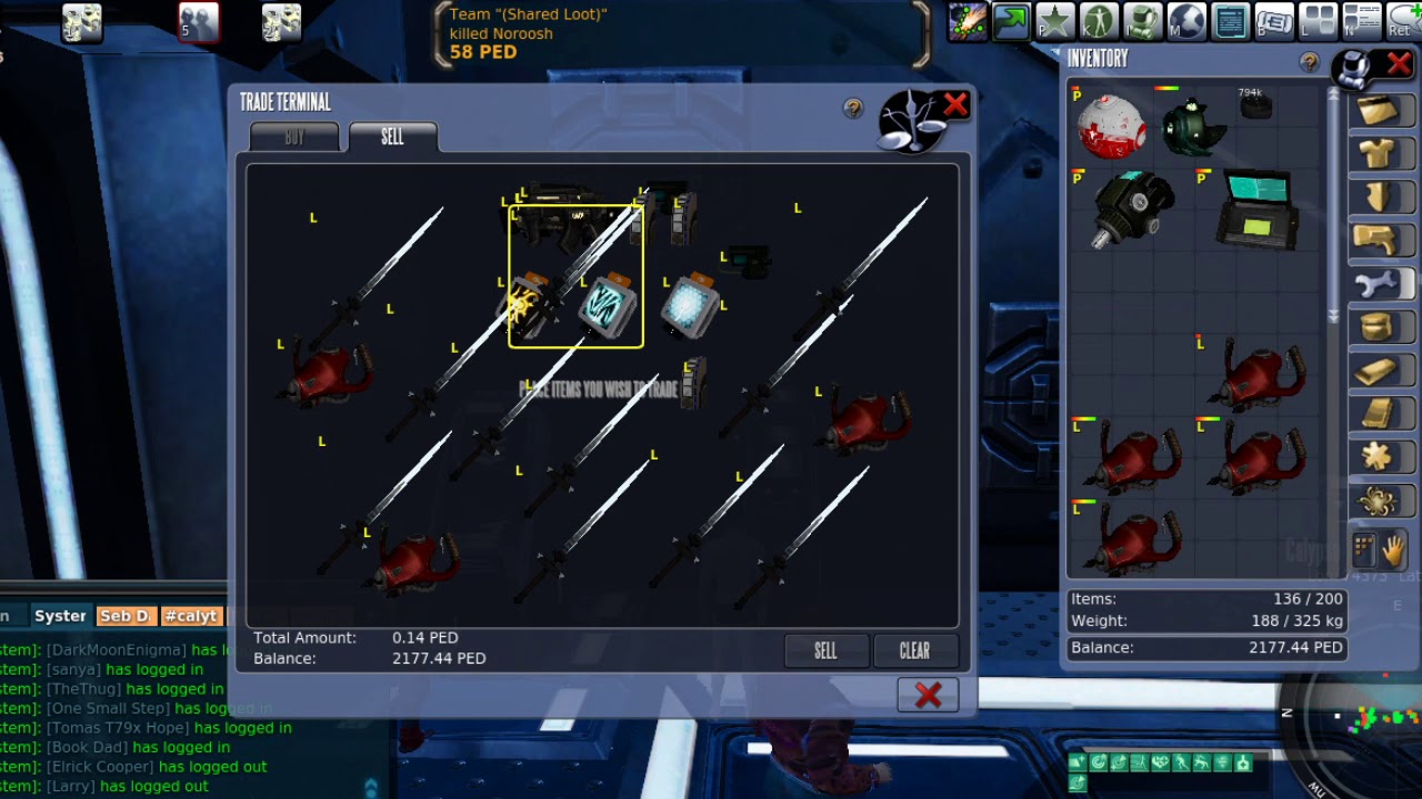 Entropia Universe Making PED From Completely Used Limited Items! - YouTube