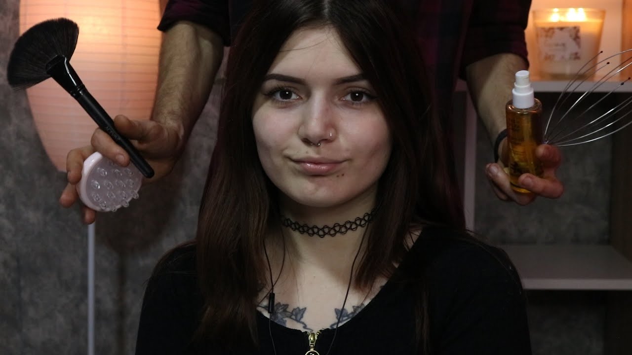 (Magyar ASMR) ♡ A barátom kipróbálja az ASMR-t (rajtam) ♡ - YouTube