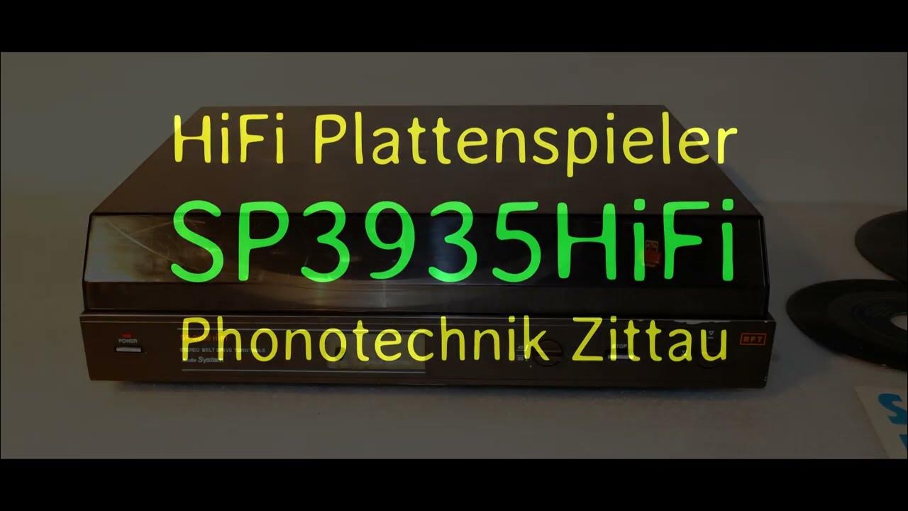RFT SP3935 HiFi - YouTube