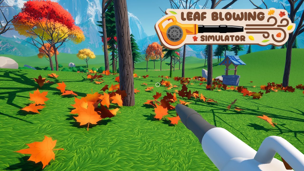 Leaf Blowing Simulator (Demo) | Steam NEXT Fest June 2024 - YouTube