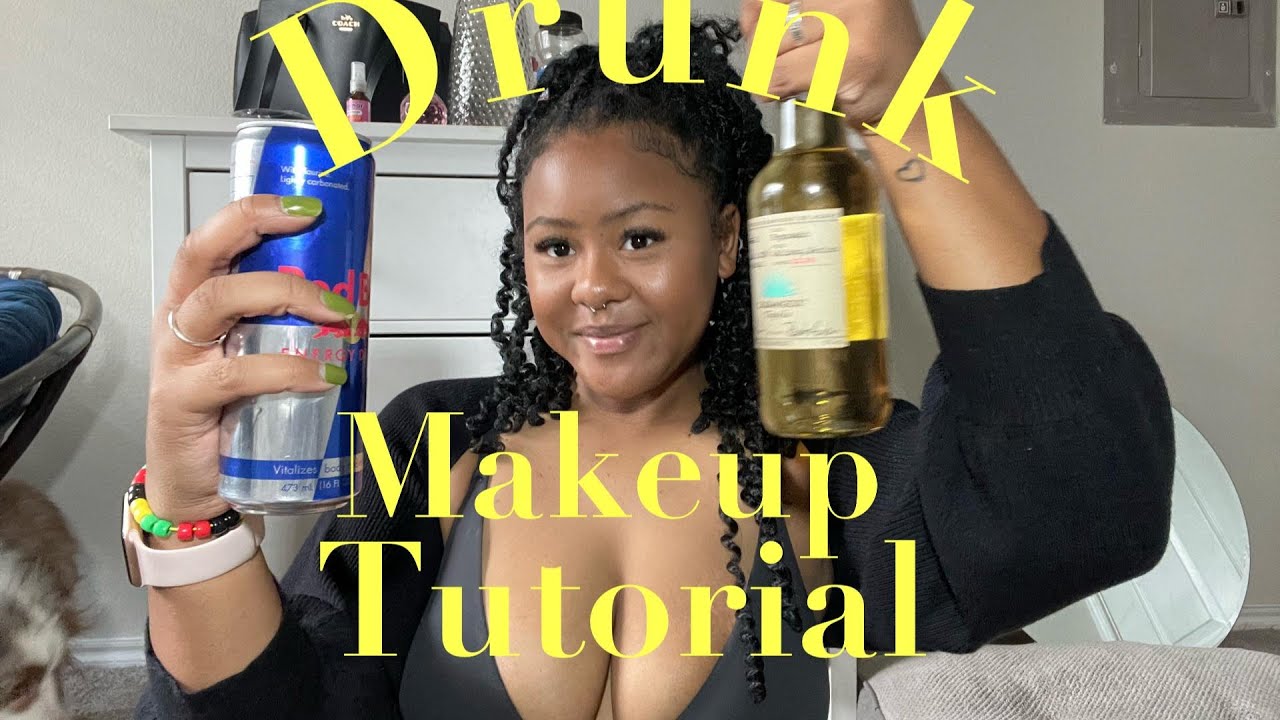 Drunk Makeup Tutorial | Mya LaChá - YouTube