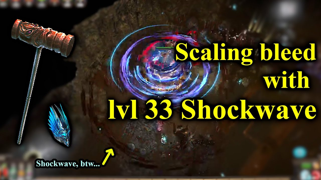 Level 33 Shockwave Bleediator. Is it worth it? - Path of Exile (3.20 ...