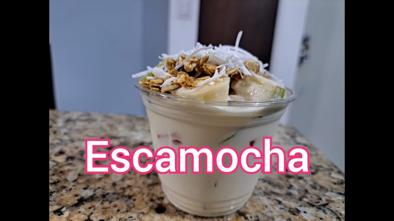 Como hacer escamocha - YouTube