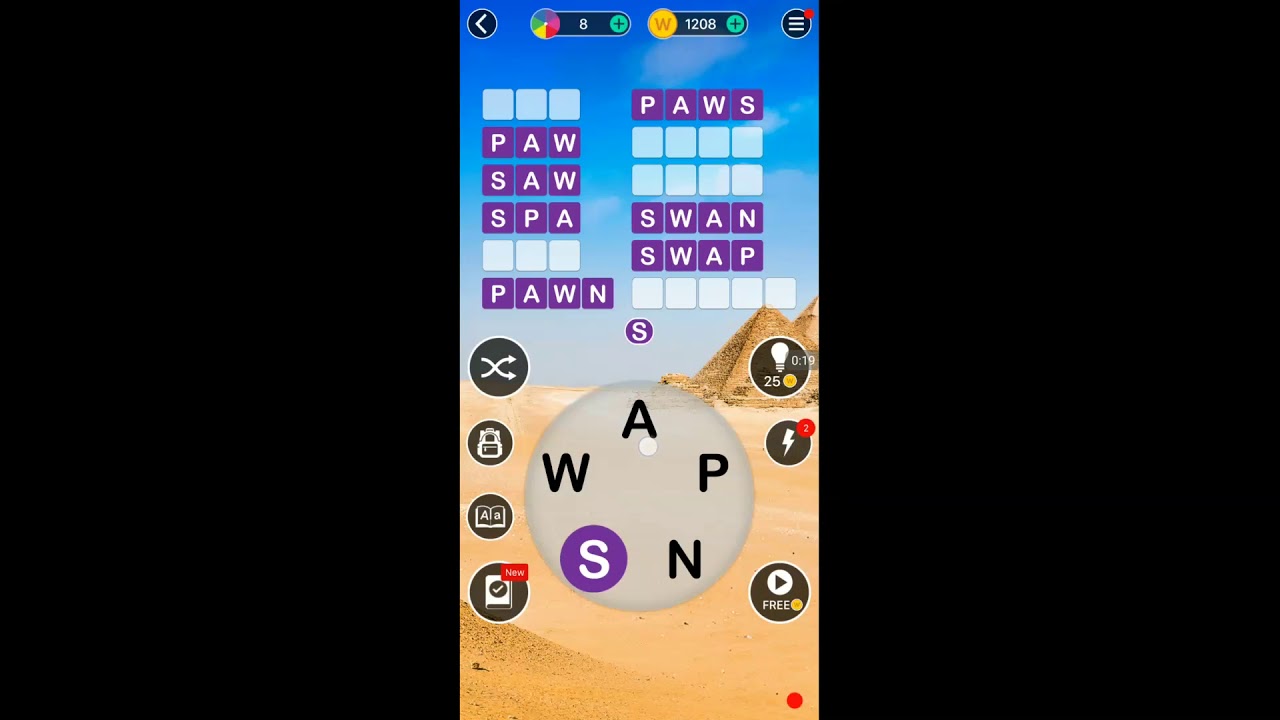 WORD TRIP EGYPT LEVELS (ALL) 71 - 90 - YouTube