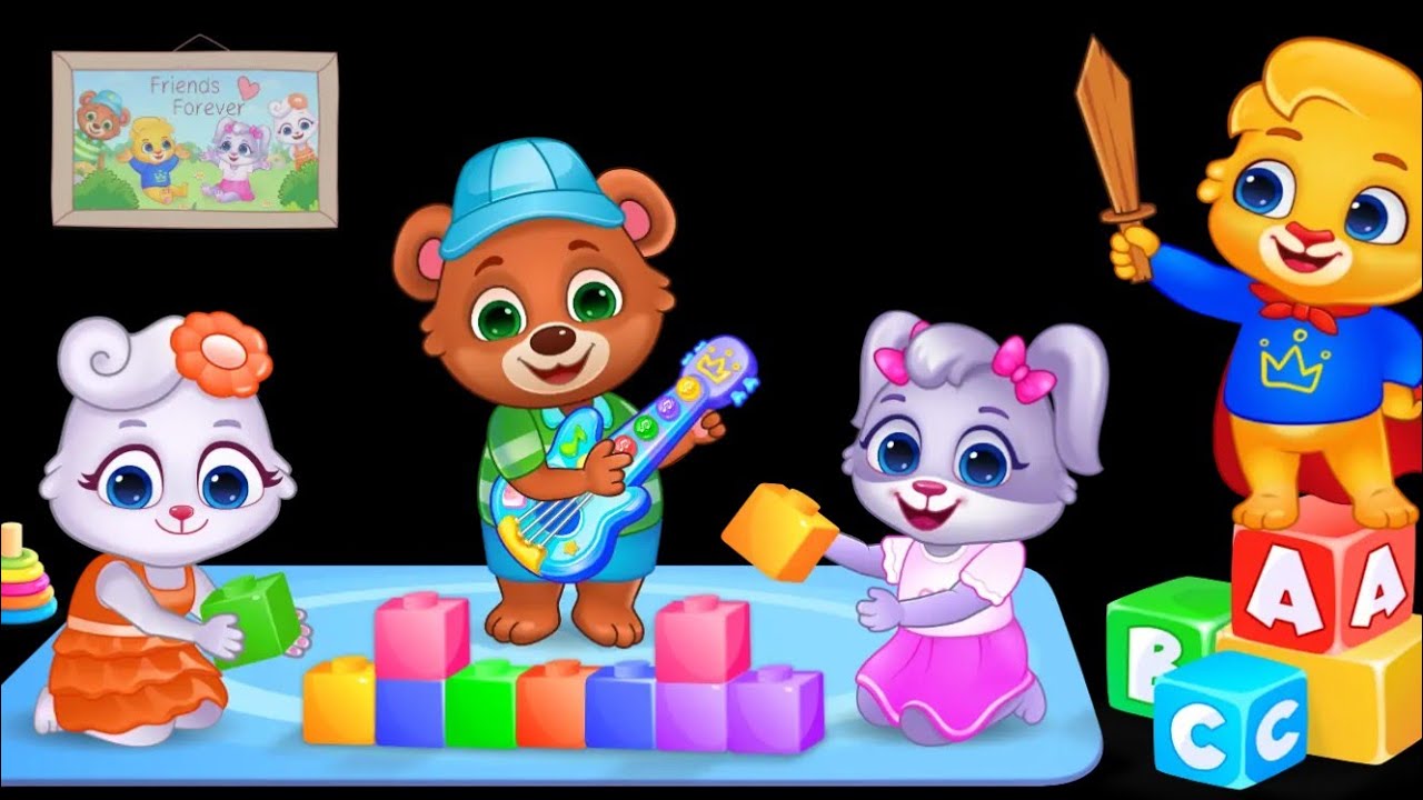Lucas and friends | baby games | educational video games | kids games ...