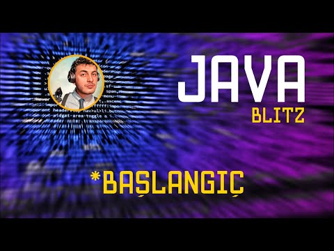 Java Blitz: java diline hızlı bir giriş - YouTube