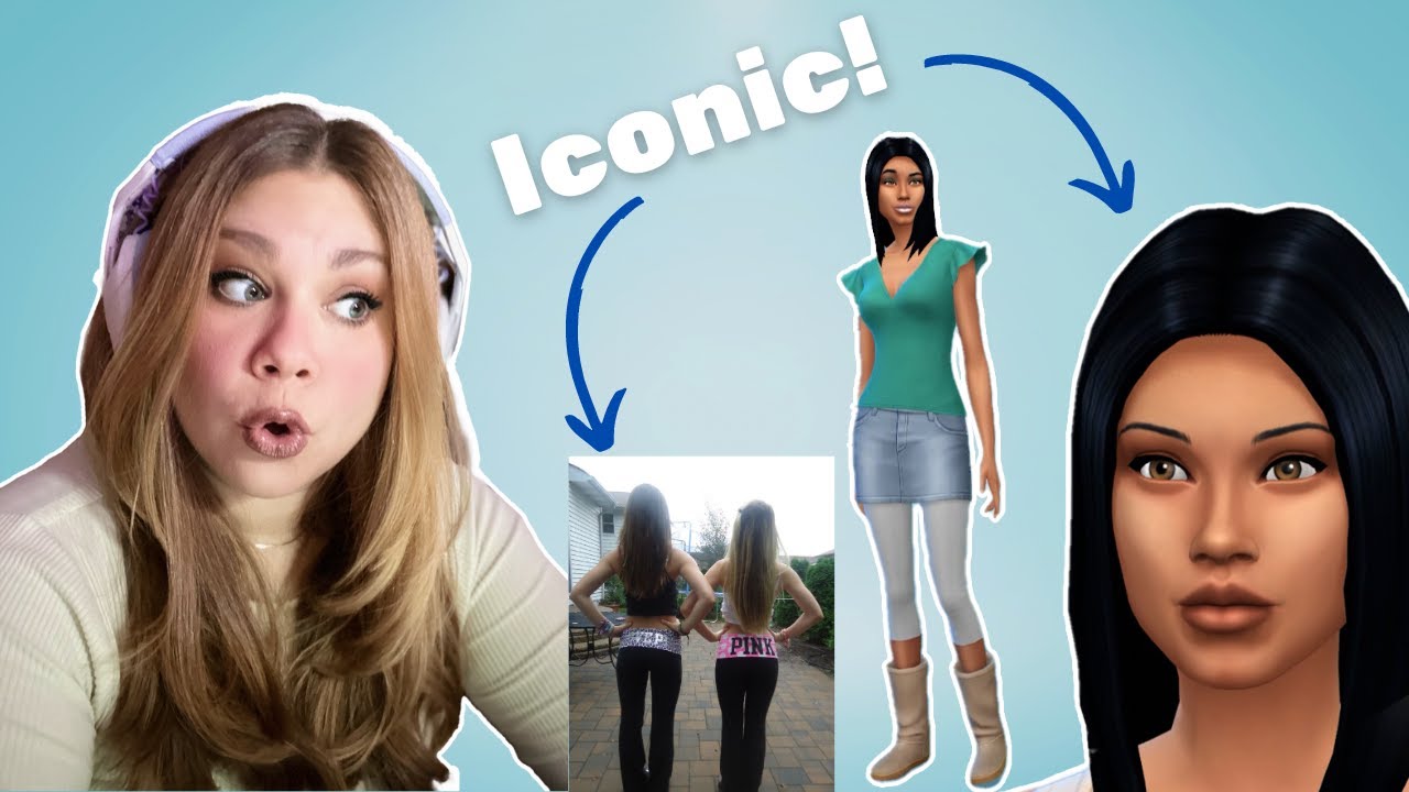 Re-creating Iconic 2000's Outfits | The Sims 4 - YouTube