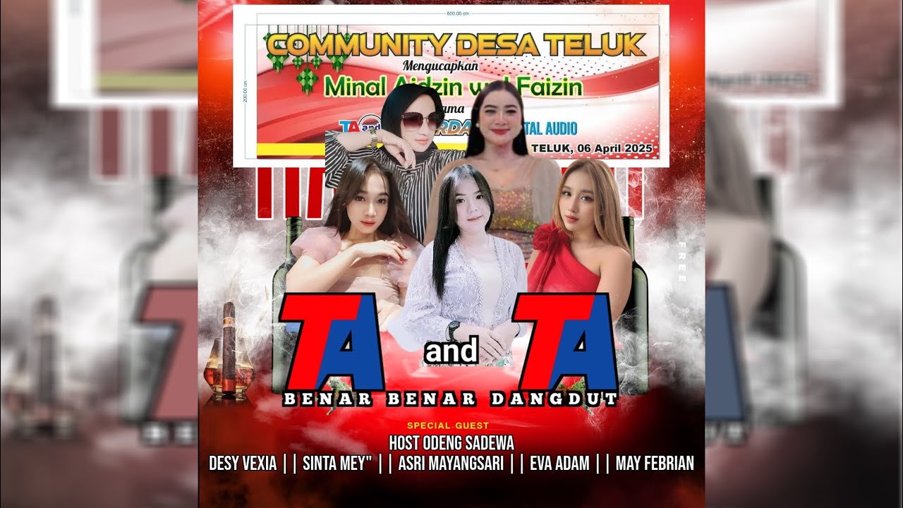 LIVE TA AND TA HALAL BIHALAL - COMMUNITY DESA TELUK // ARDANA DIGITAL ...