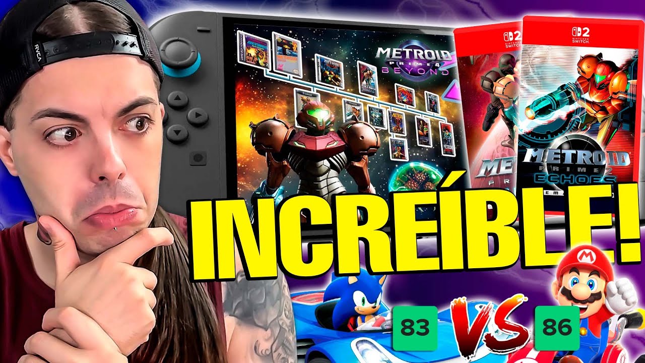 💣¡BOMBAZO SWITCH 2! Revelaciones de METROID Prime 4 ¿2 y 3 Remaster ...