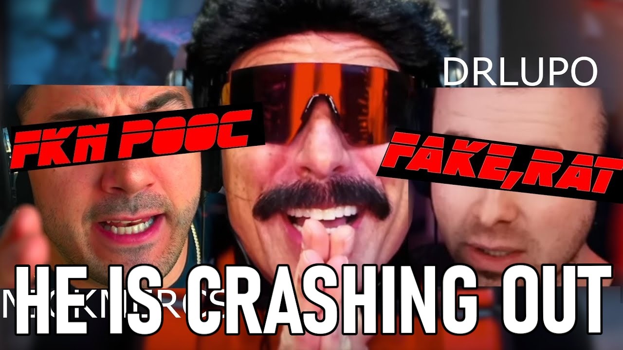 Dr Disrespect PDF Has Mental Breakdown on Steam - YouTube
