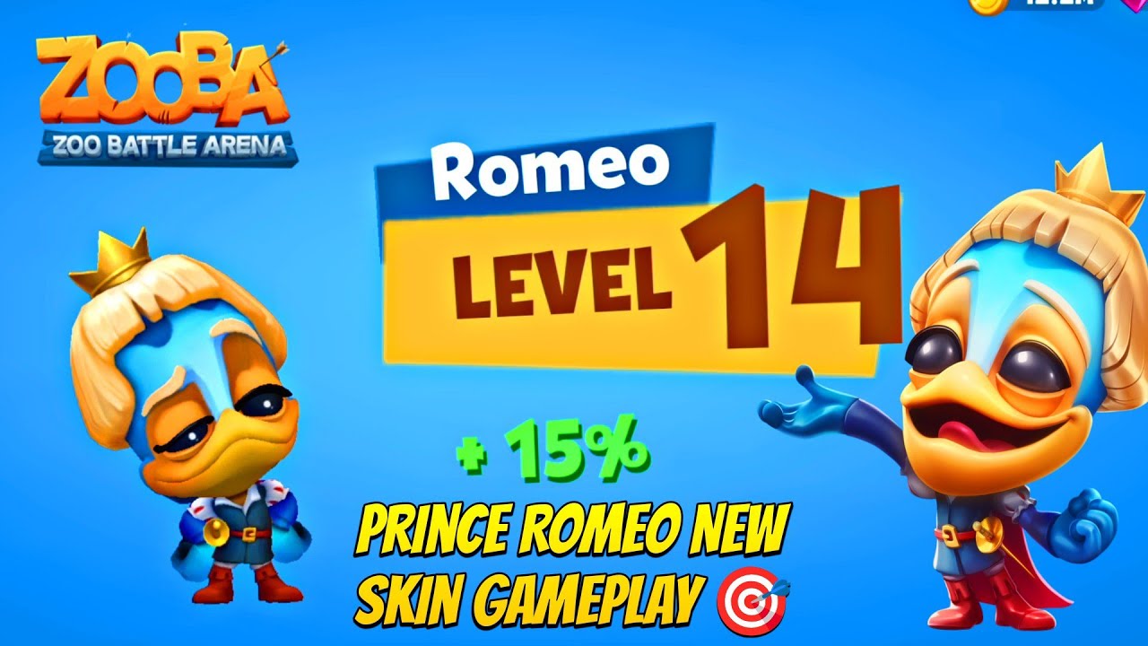 Zooba - Prince Romeo The Frog 🐸 New Skin Gameplay in Hindi 🎯 - YouTube