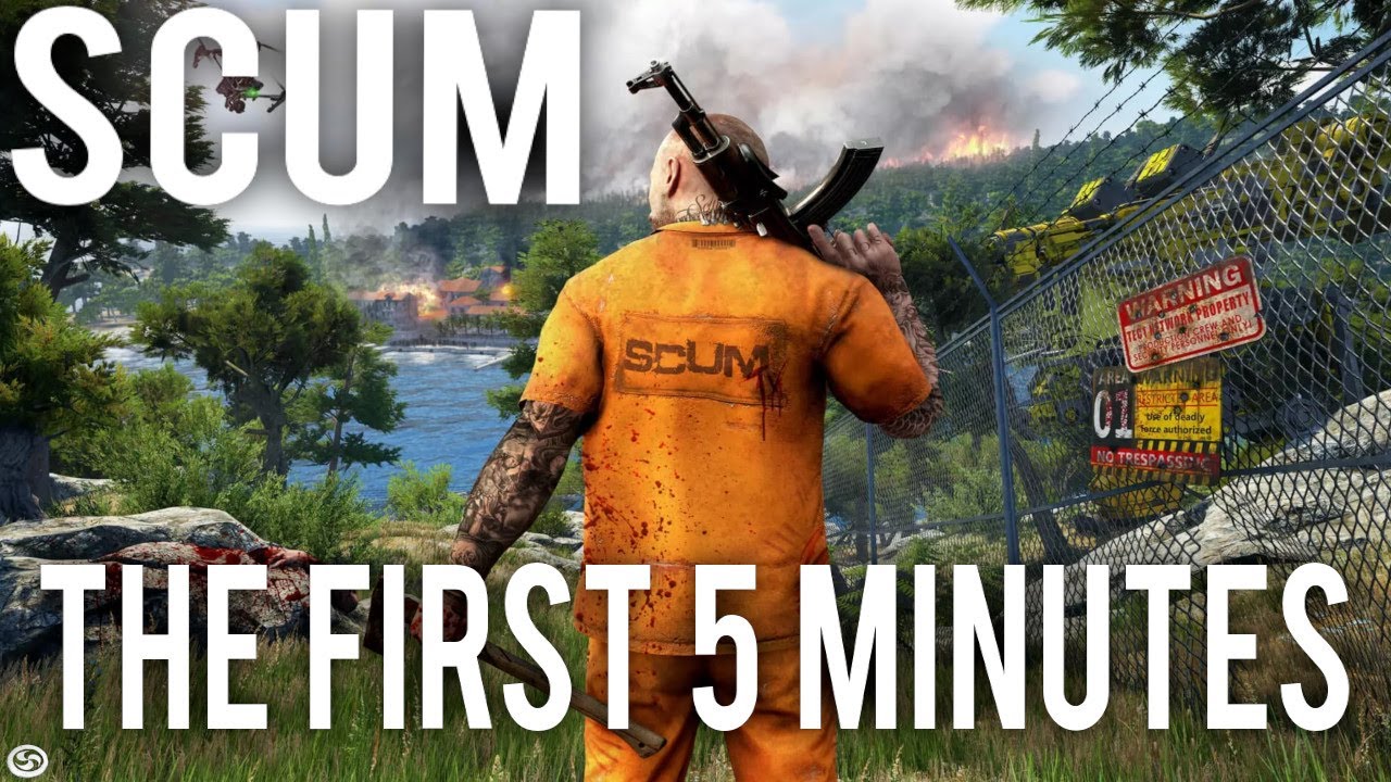 Scum survival Basics (2020) - The first 5 minutes - YouTube