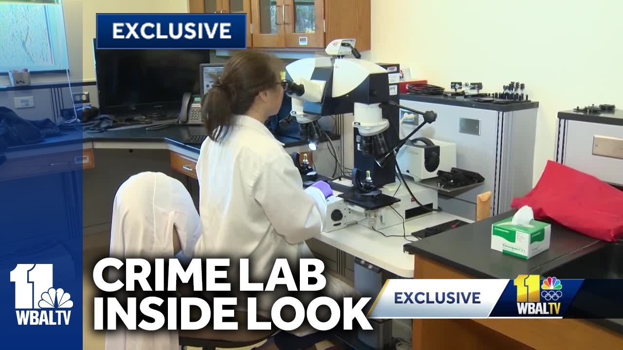 Behind the scenes at a Maryland State Police crime lab - YouTube