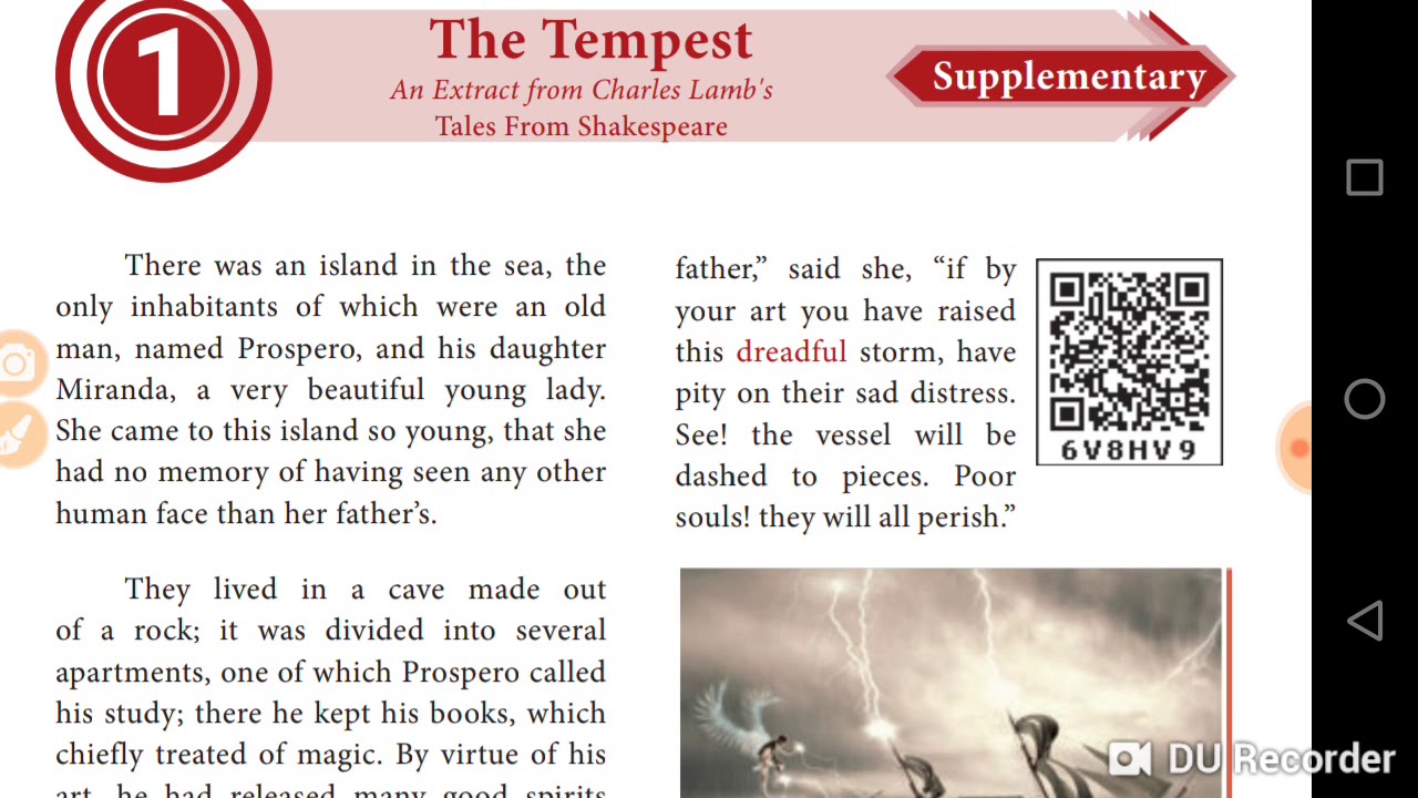 The tempest. 10th new book English. Unit 1.supplementry. - YouTube
