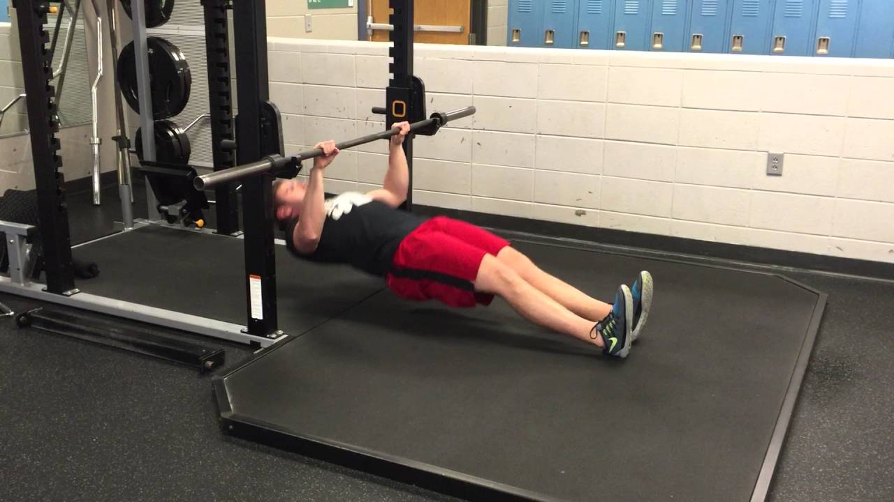 Bodyweight Inverted Row - YouTube