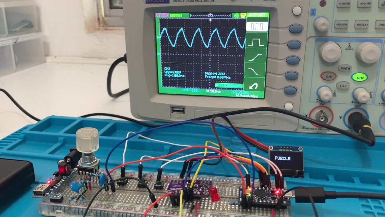 VFO e BFO com Si5351A e Arduino - Calibração do Si5351 - YouTube