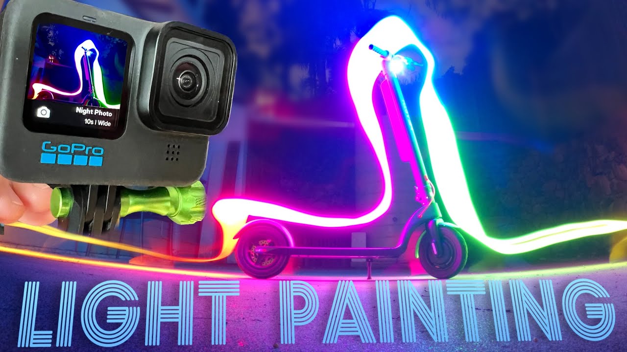 GoPro Light Painting. settings, tips & tricks - YouTube