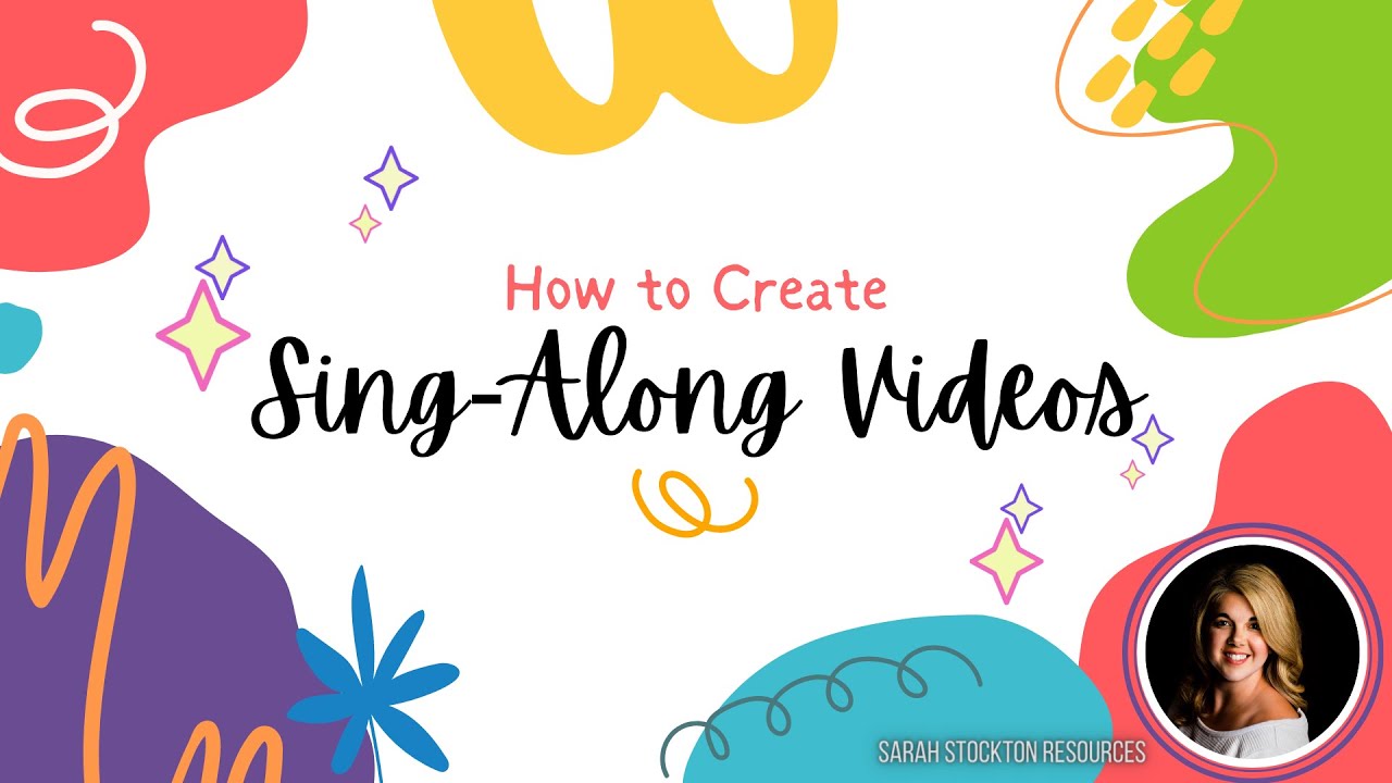 How to Create a Sing-Along Video the EASY Way! - YouTube
