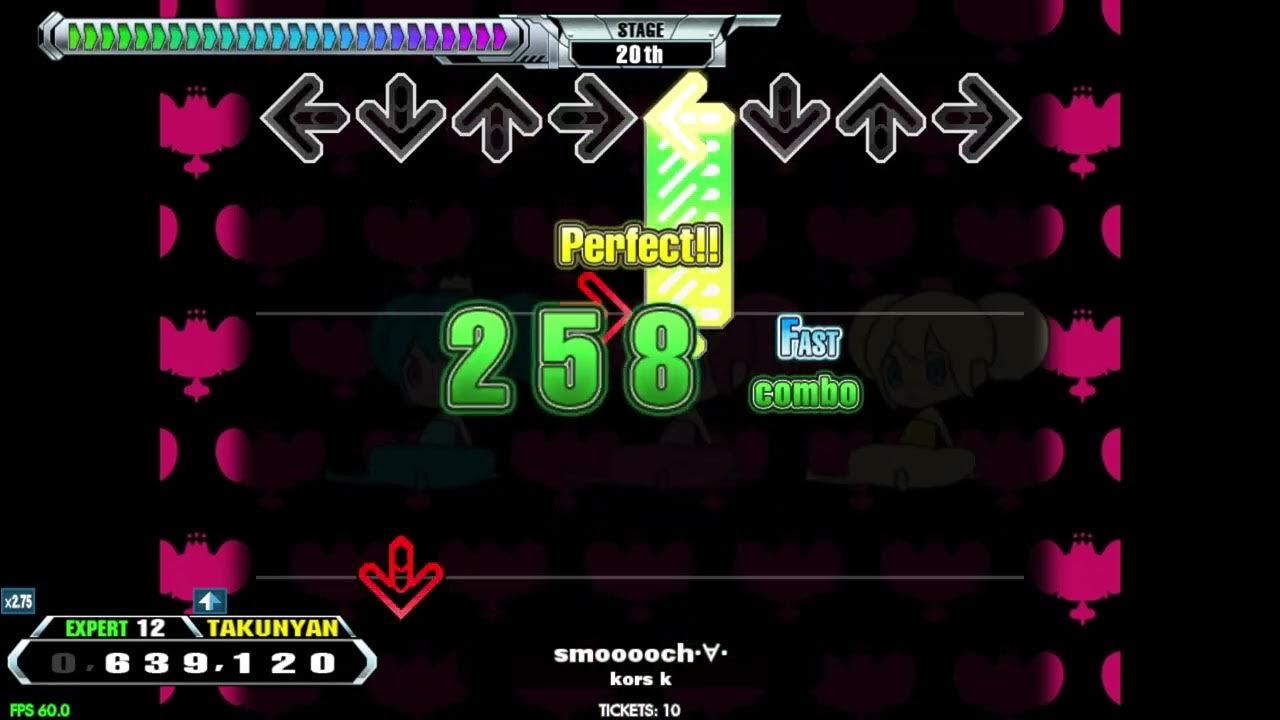 【DDR GRAND PRIX】smooooch・∀・【DP EXPERT】 - YouTube