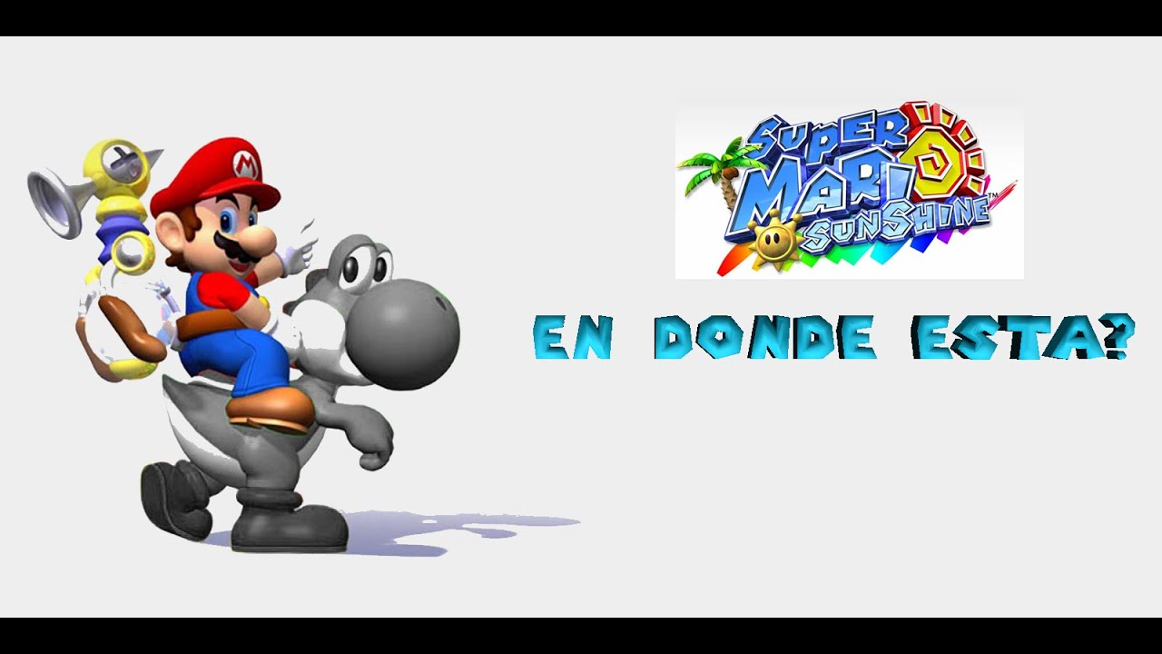 DESAPARECIO YOSHI!!! ERROR!!! | Super Mario Sunshine | - YouTube