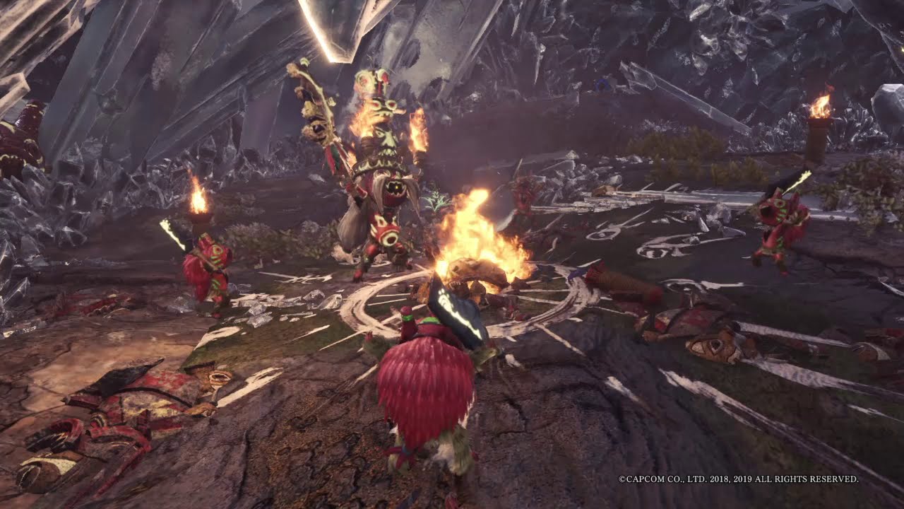 Monster Hunter World: Iceborne - Secret Gajalaka Dance Gathering - YouTube