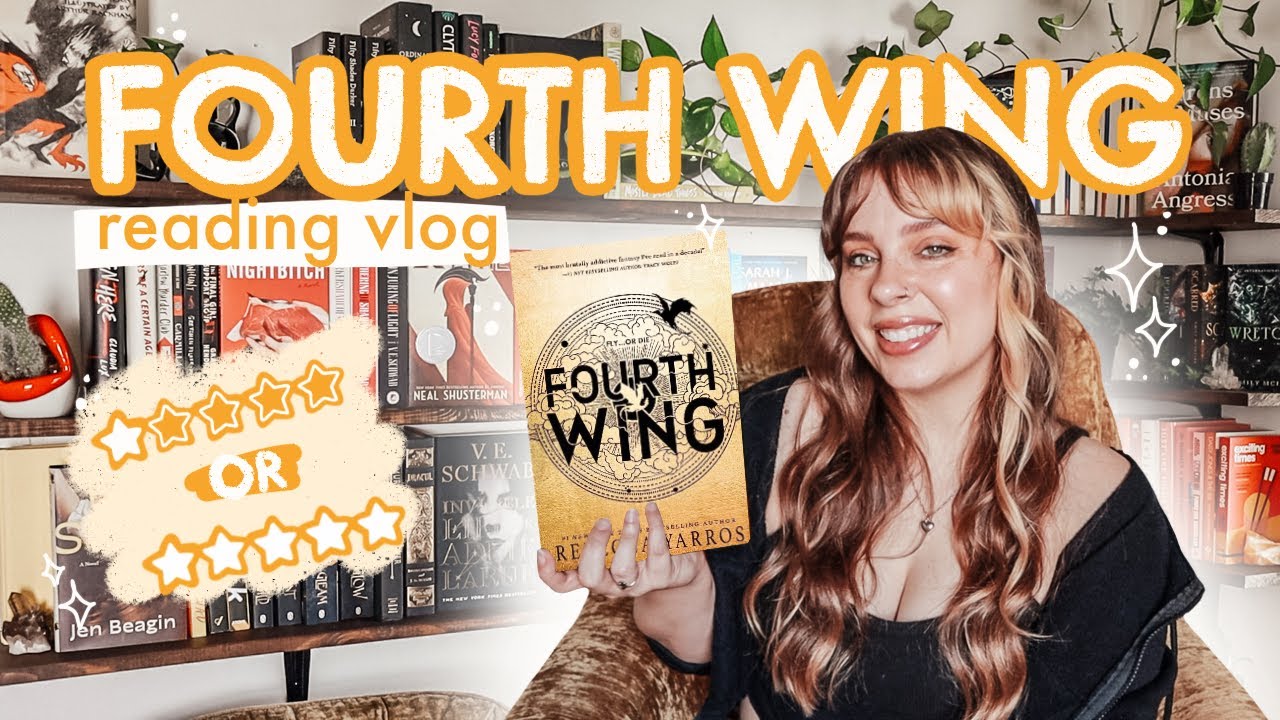 Fourth Wing reading vlog...is it worth the hype? 🤔📚 - YouTube