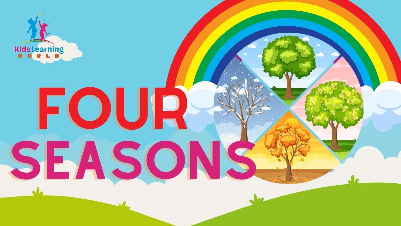 Kids vocabulary - Four Seasons - 4 seasons in a year - English ...