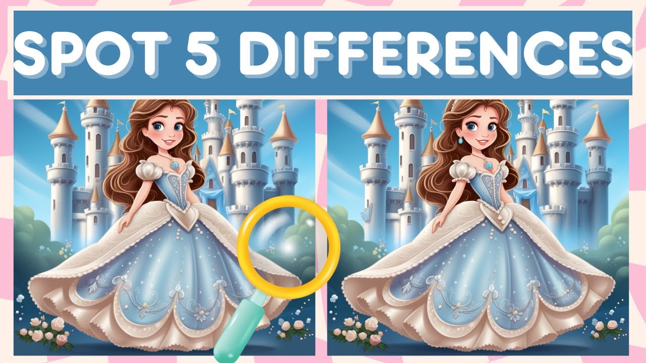 Spot the 5 Differences: Puzzle Pursuit - YouTube