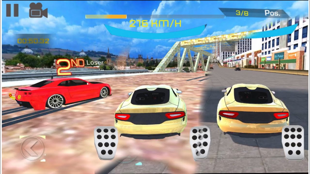 The Real Car Racer Game 3D Super Cars Driving Mobile Game Play 🏎🏎 - YouTube