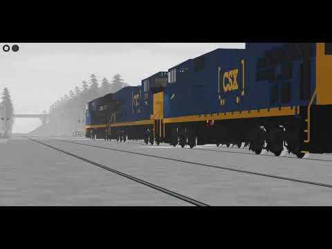 ROBLOX Railfanning at Folkston, GA S45E06: CSX Ethanol Train - YouTube