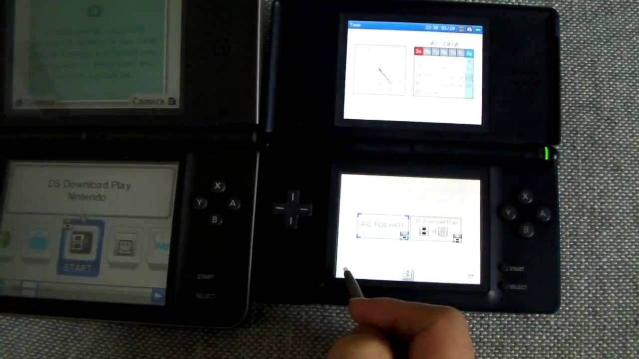 NDSi XL back light comparing with NDSL - YouTube