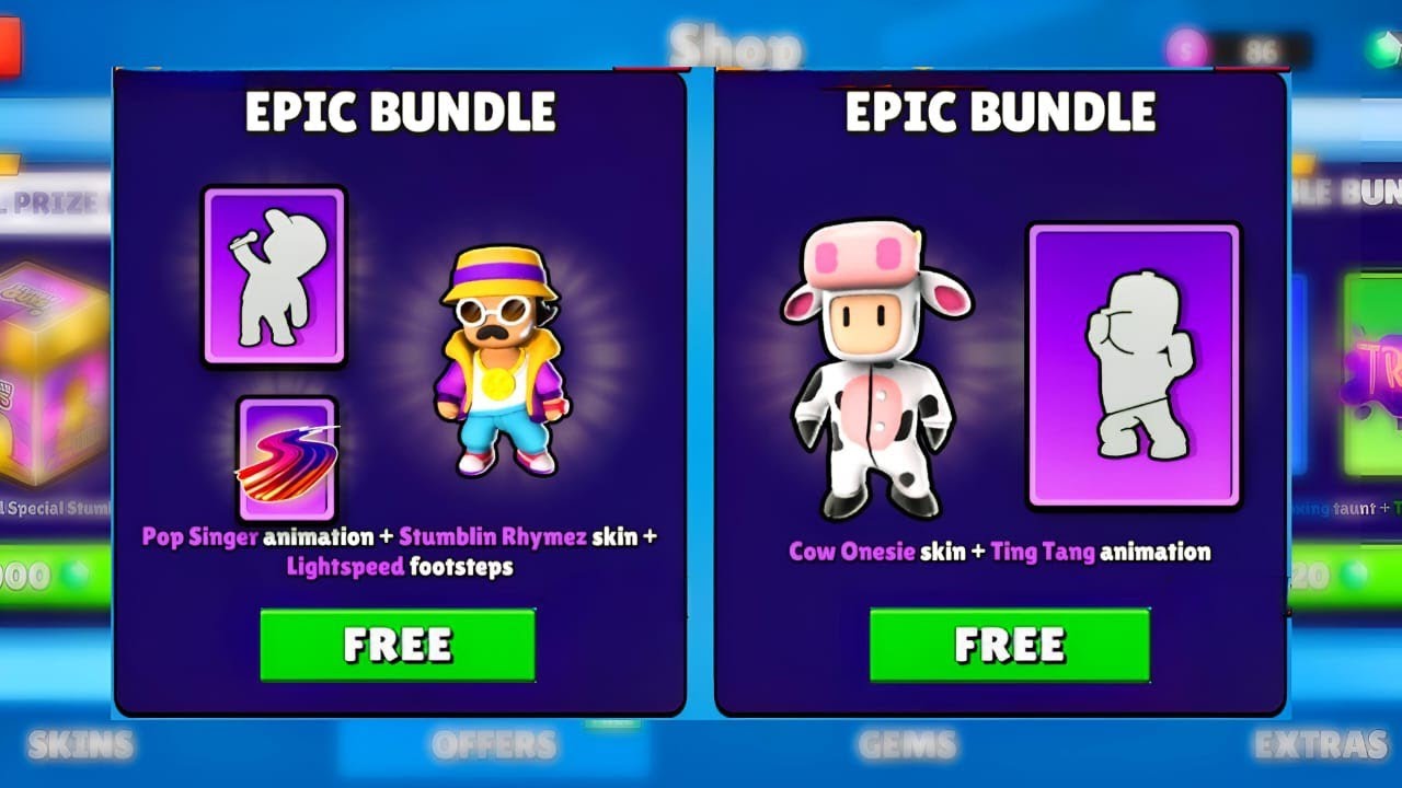NEW EPIC BUNDLE IN STUMBLE GUYS - YouTube