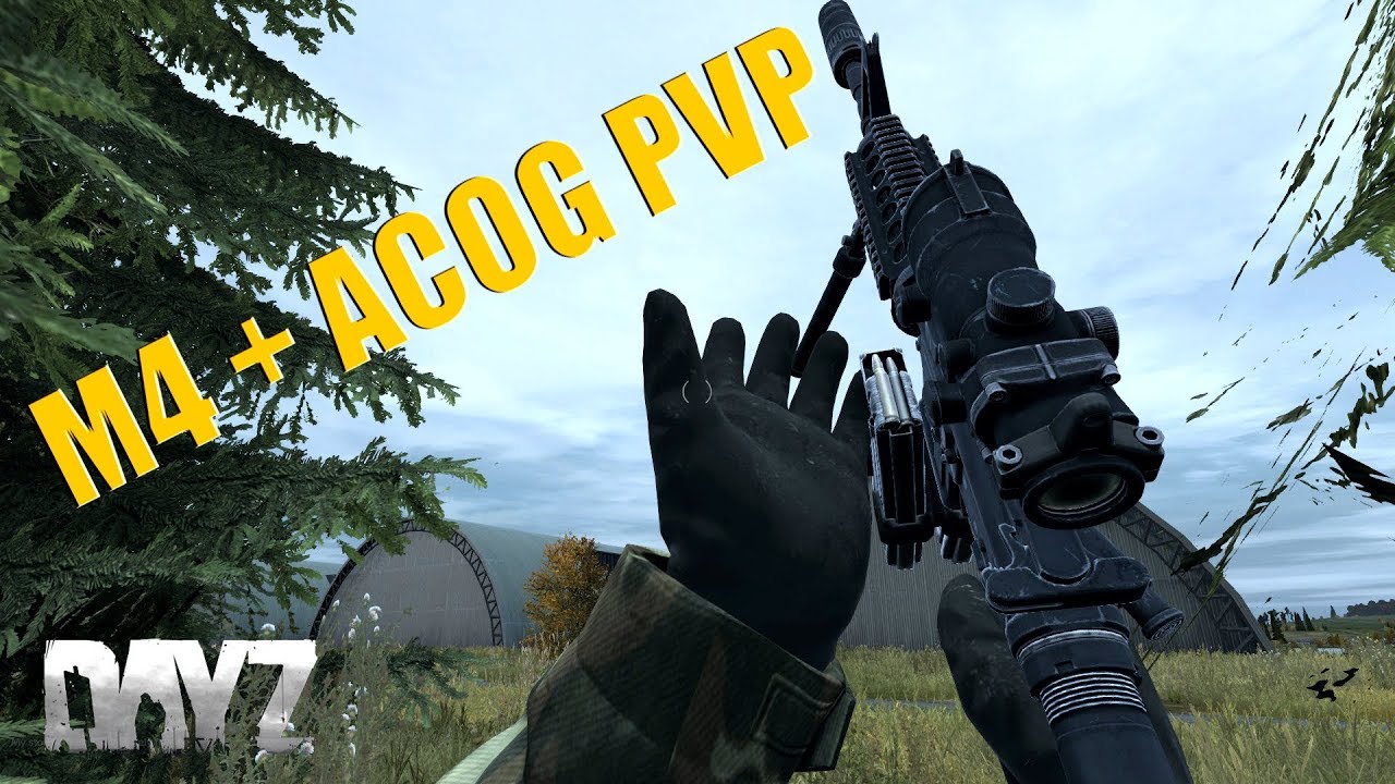 Dayz Standalone - M4 + ACOG PVP - YouTube