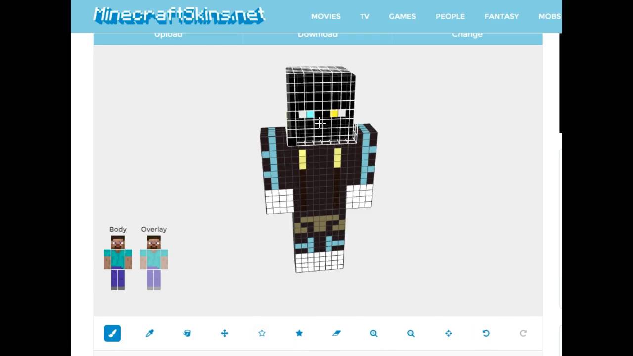 Skins {} MinecraftSkins.net {} InkTale Cat Sans - YouTube