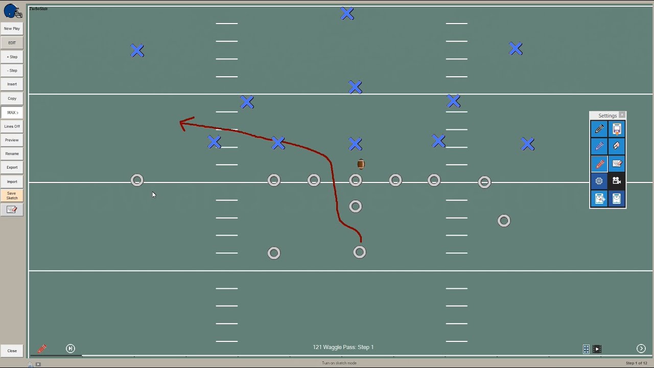 TurboStats Animated Playbook for Football - YouTube