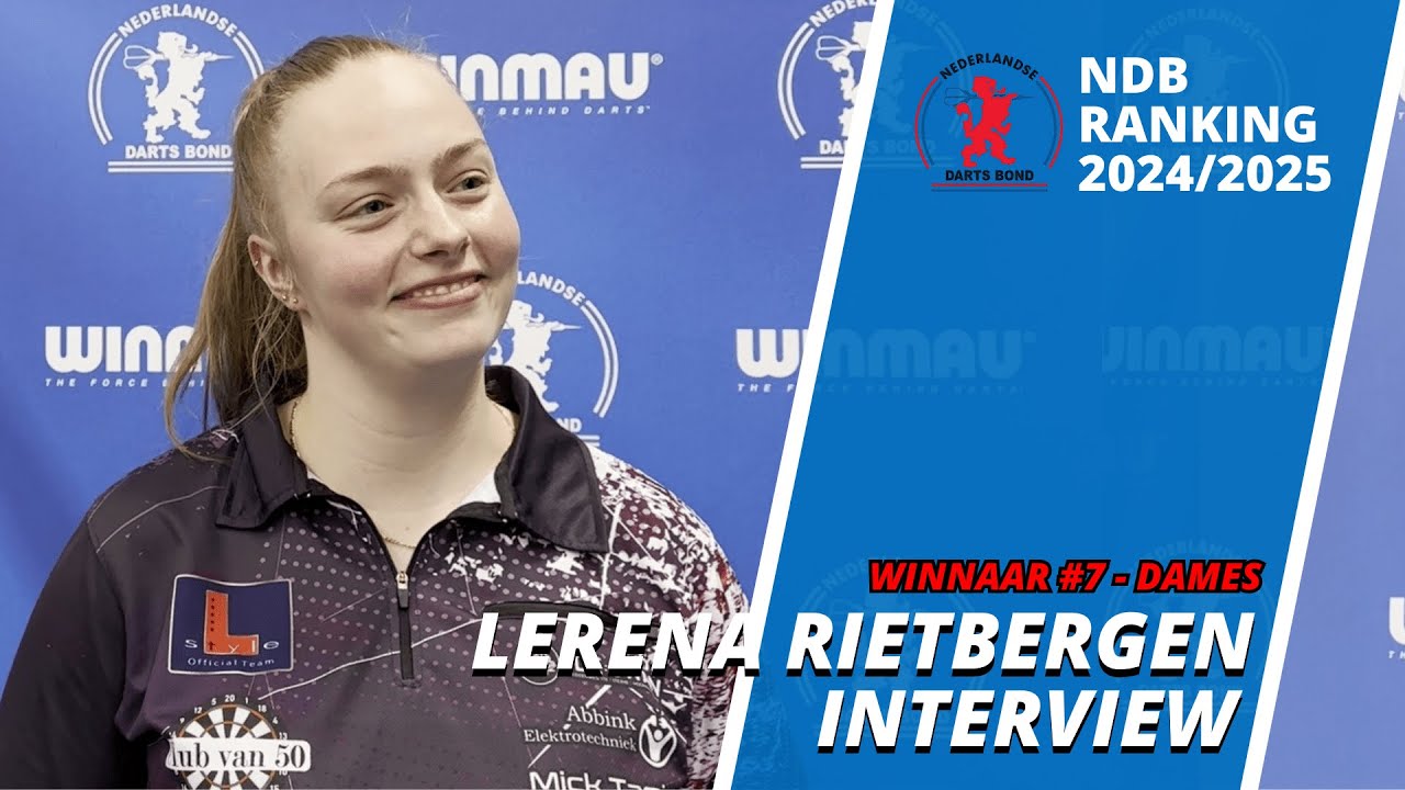 Lerena Rietbergen: 'Ik had geluk met de dubbels in de finale' | NDB ...