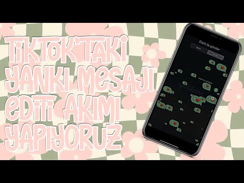 Tiktok’taki yankı mesaj editi akımı | nasıl yapılır?