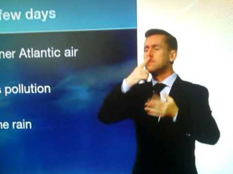 BBC news sign language - air pollution - YouTube