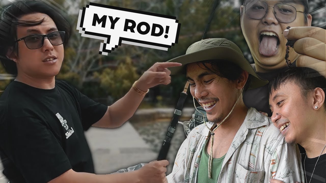 First time mag fishing (GONE WRONG) ft. Gloco, Senpai Kazu, Den, and ...