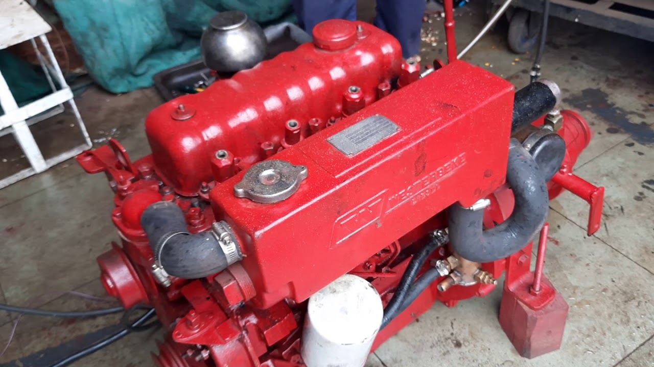 Westerbeke 40LB Lifeboat Inboard Diesel Engine 40 hp @ 3300 RPM Used ...