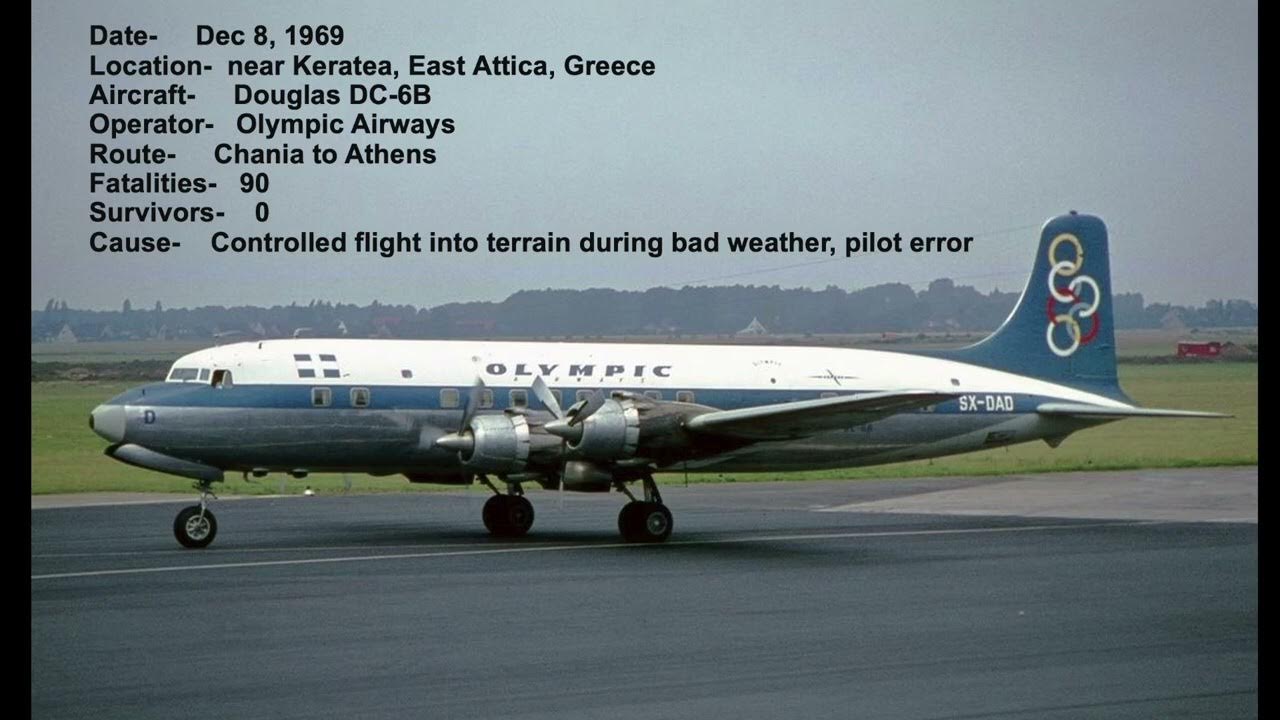 The Top Ten Deadliest Air Crashes of 1969 - YouTube