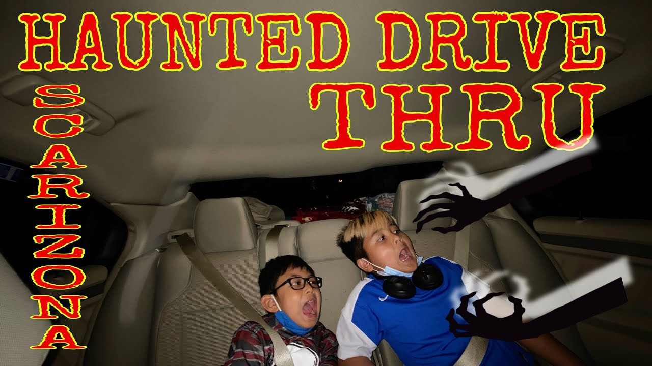 SCARIZONA!! HAUNTED DRIVE THRU! - YouTube